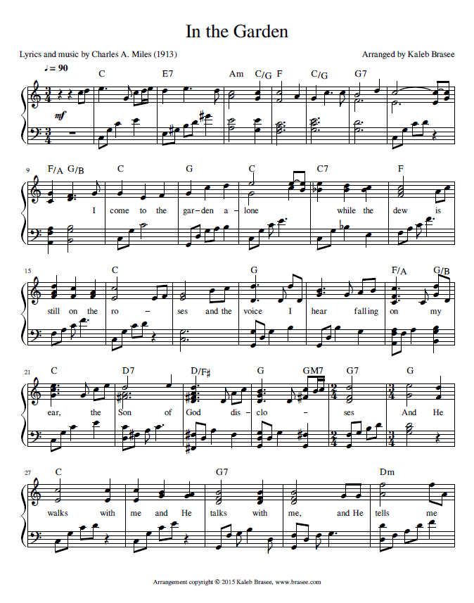 Sheet Music - Brasee.com